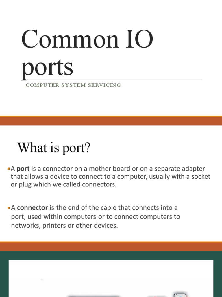 Common Io Ports | PDF
