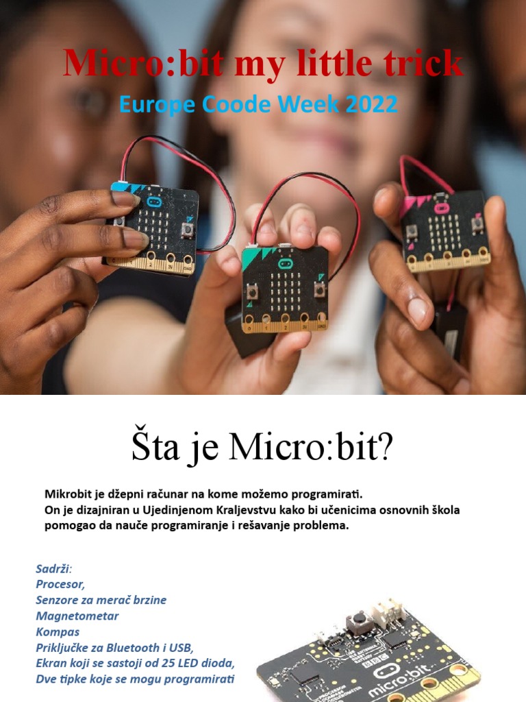 Microbit Projekat Škola | PDF