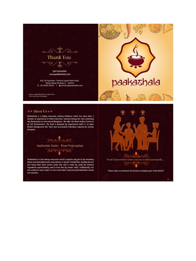 Chandra Layout Detailed Menu Plus Fast Food | PDF