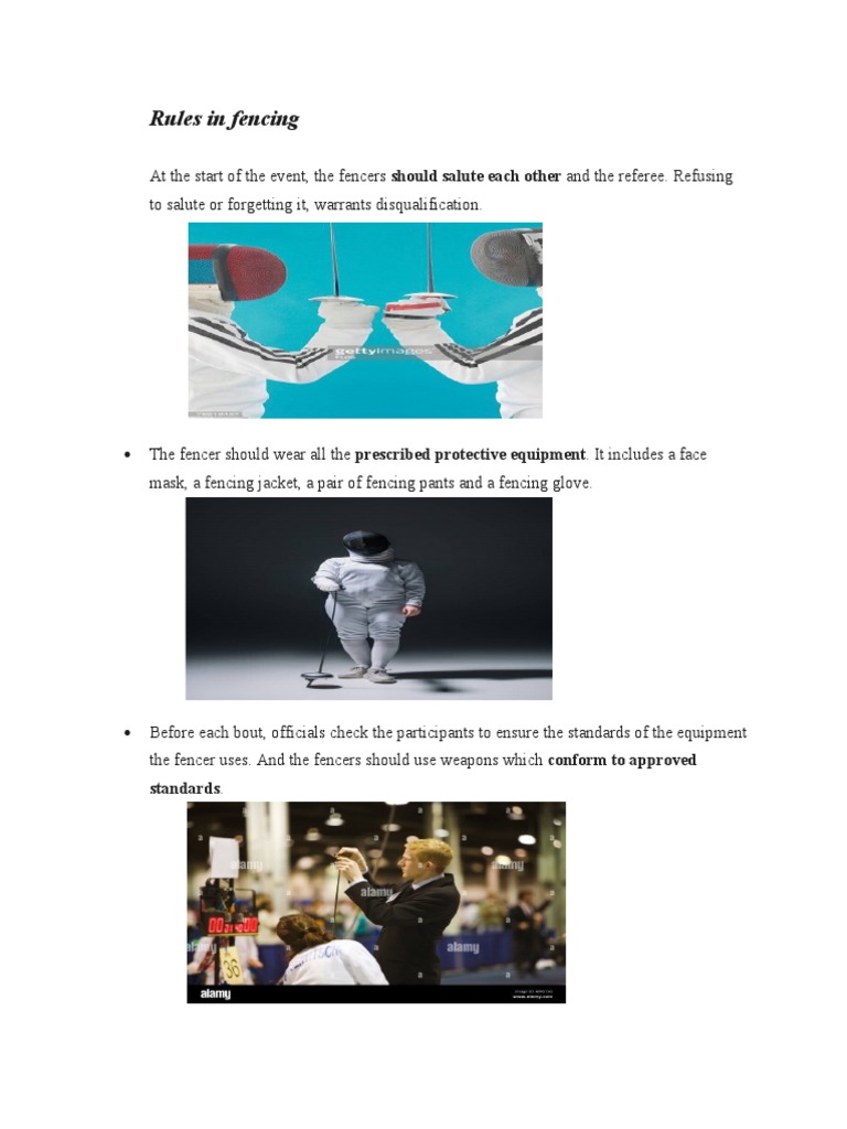 Fencing | PDF | Fencing | Indoor Sports