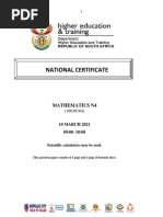 Mathematics N3 Study Guide | PDF | Division (Mathematics) | Factorization