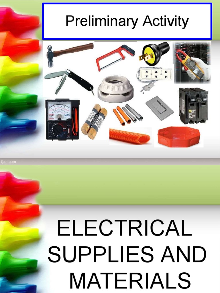 Electrical Supplies & Terminologies Guide | PDF | Ac Power Plugs And ...