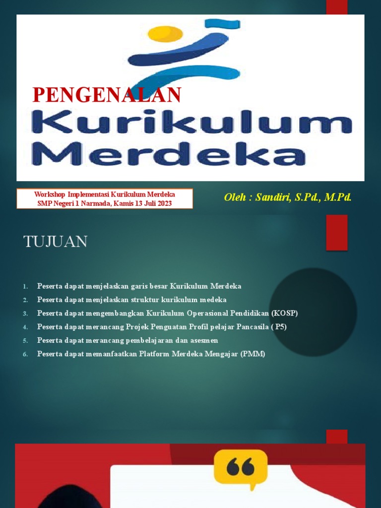 Implementasi Kurikulum Merdeka SMP | PDF