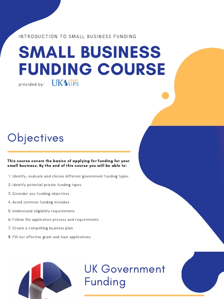Introduction To Small Business Funding 3 | PDF | Angel Investor ...