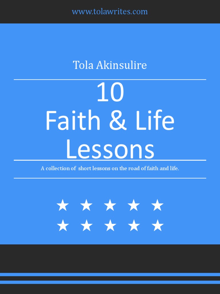 10 Faith & Life Lessons | PDF