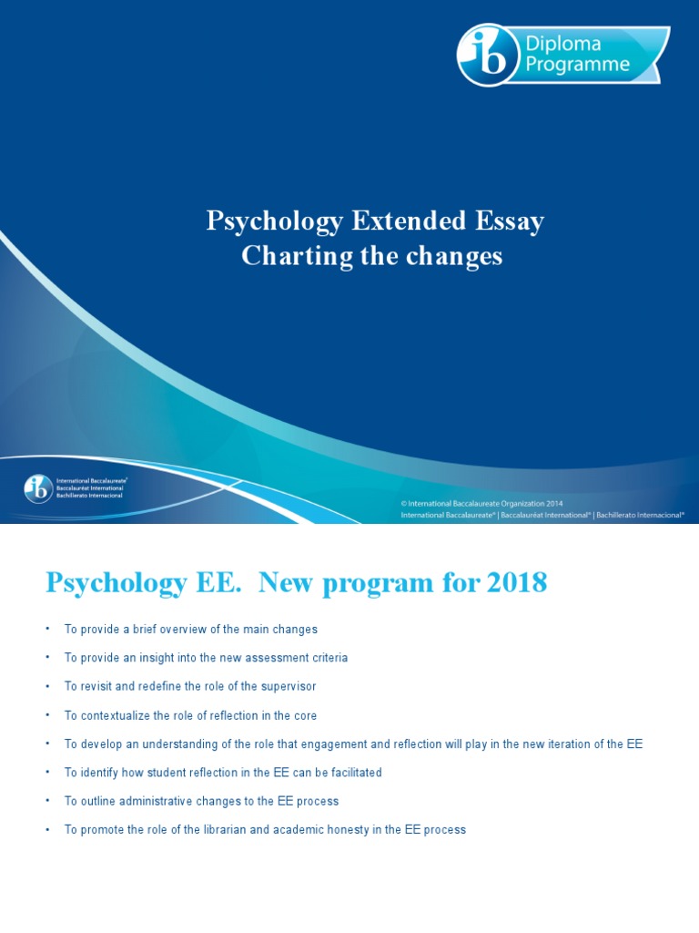 Psychology EE Presentation For Webinar. | PDF | Critical Thinking | Methodology
