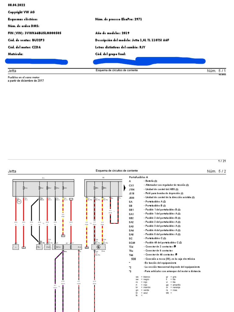 11fusibles en El Vano Motor | PDF | Electricidad | Tecnología de vehículos
