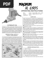 ASP 61 Engine Manual | PDF | Throttle | Carburetor