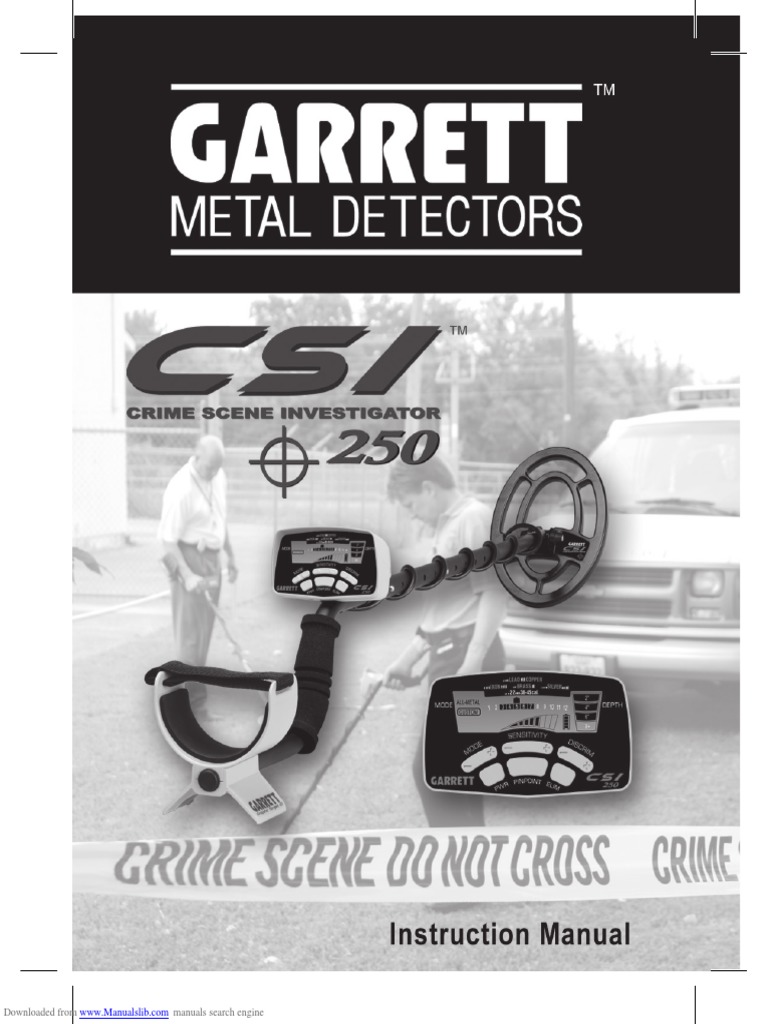 Csi 250 | PDF | Metal Detector | Screw