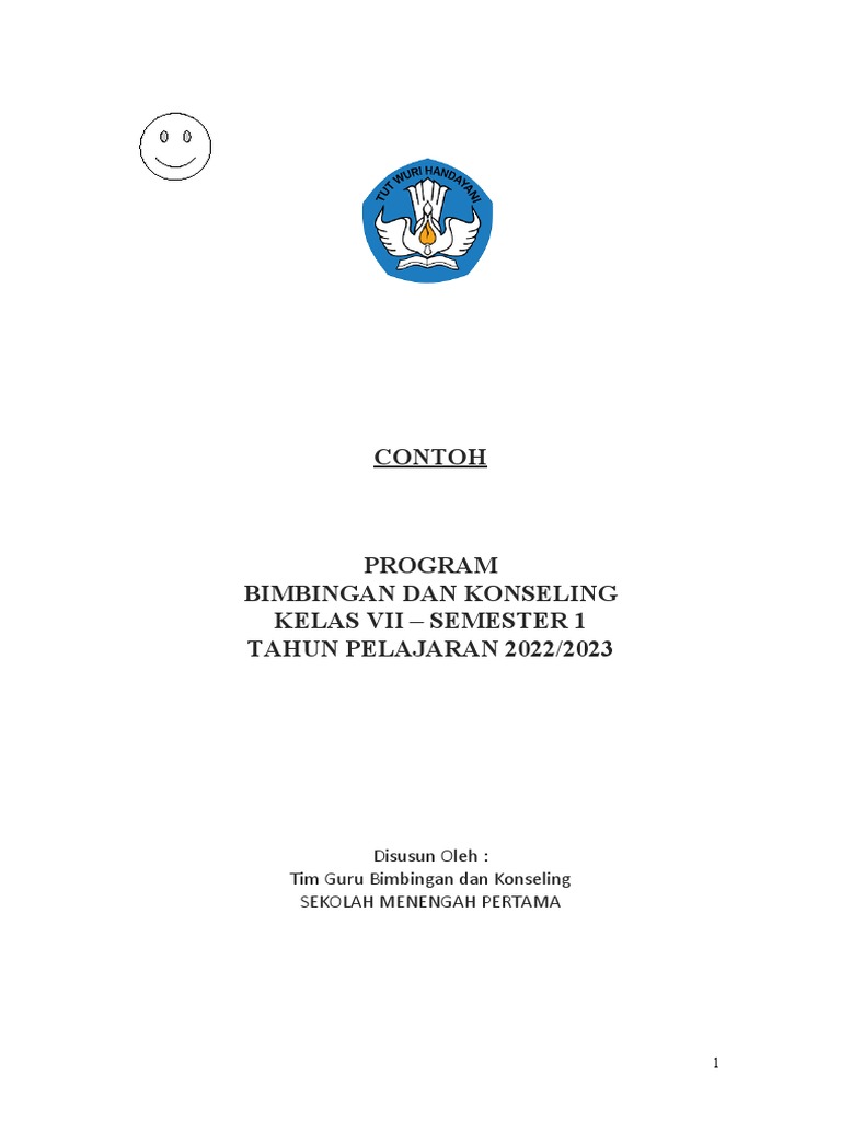 Contok Program BK SMP | PDF