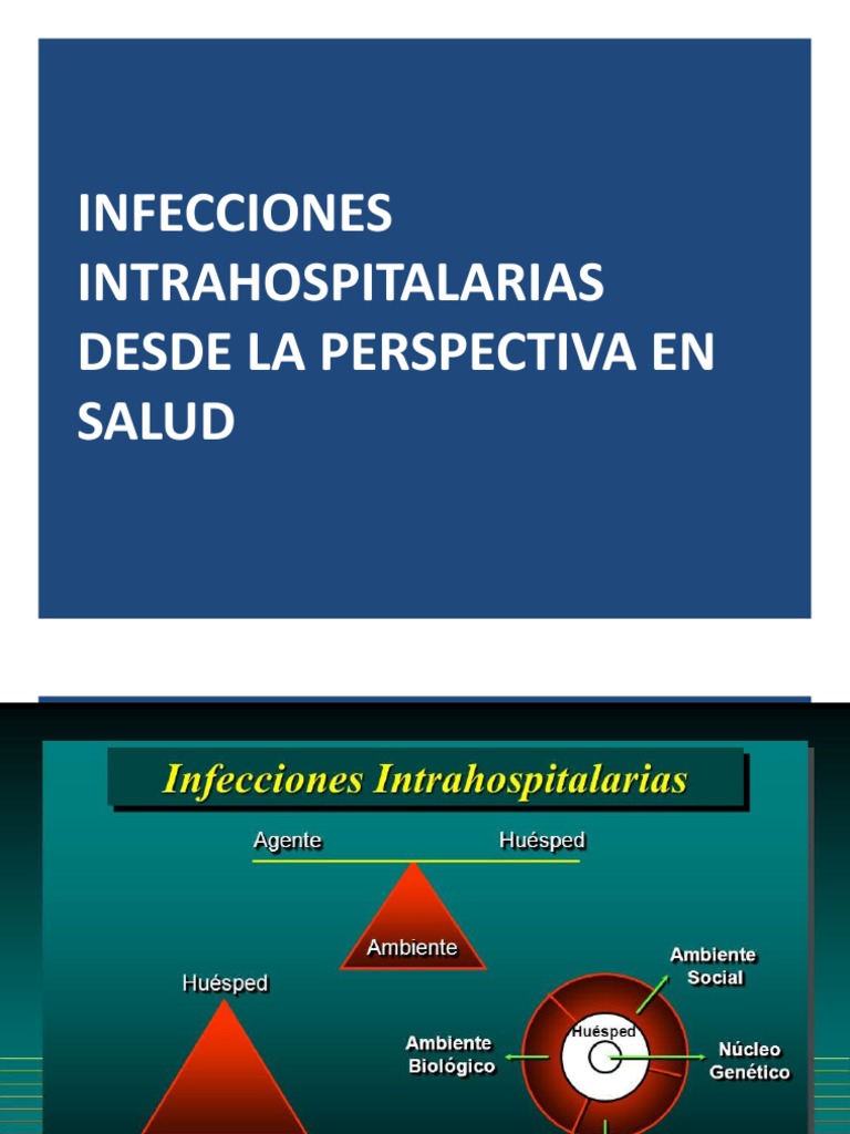 1.prevención y Control de Infecciones Intrahospitalarias | PDF | Infección adquirida en el ...