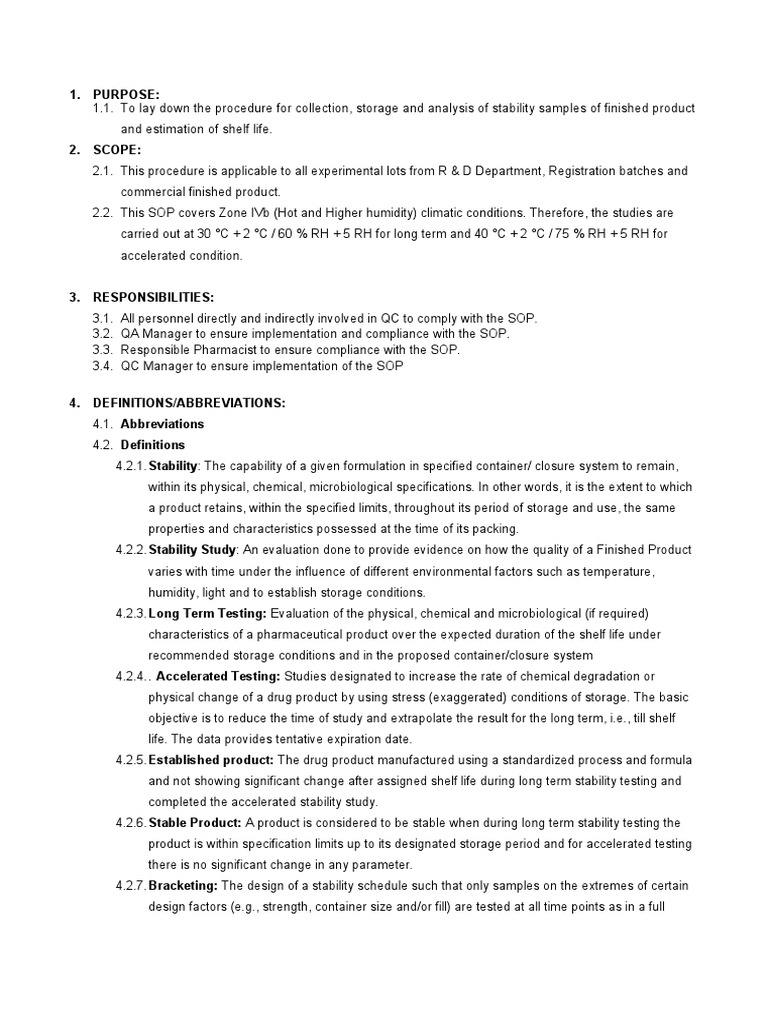 4013 Stability Testing | Download Free PDF | Physical Sciences | Chemistry