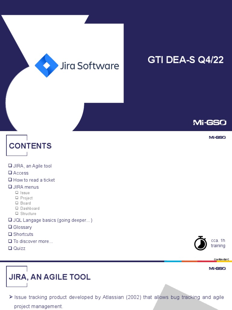 JIRA Presentation | PDF | Scrum (Software Development) | Agile Software ...