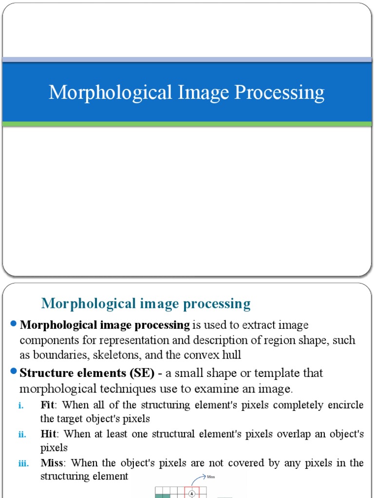 Morph | PDF | Multidimensional Signal Processing | Computer Vision