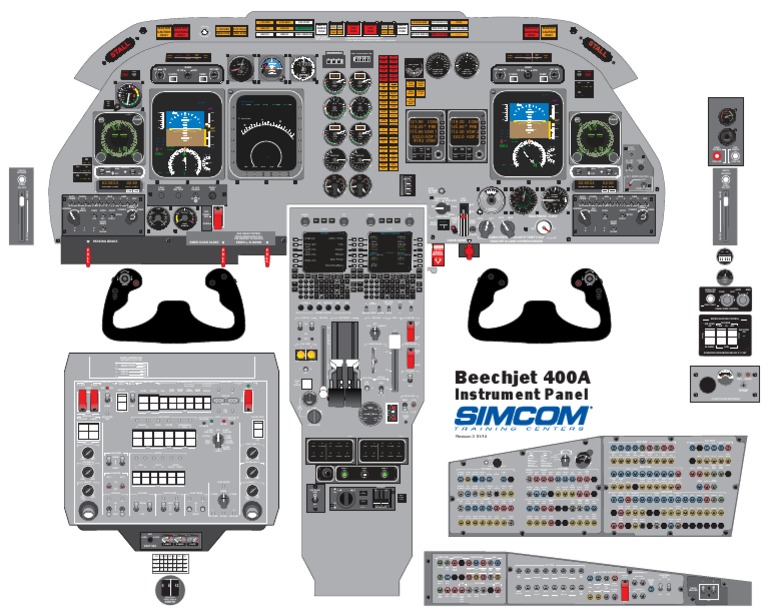 Beechjet 400A - Beechjet 400 Panel Poster Revision 3 01-14 PDF | PDF ...