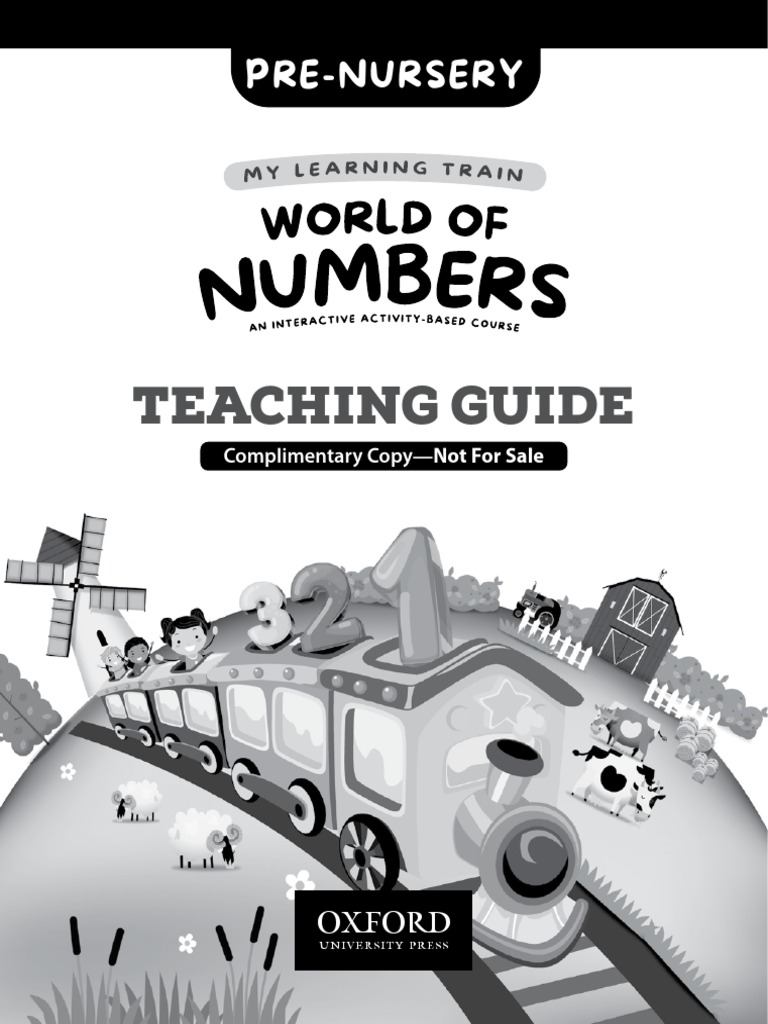MyLearningTrain World of Numbers Pre-Nursery TG | PDF | Learning | Teachers