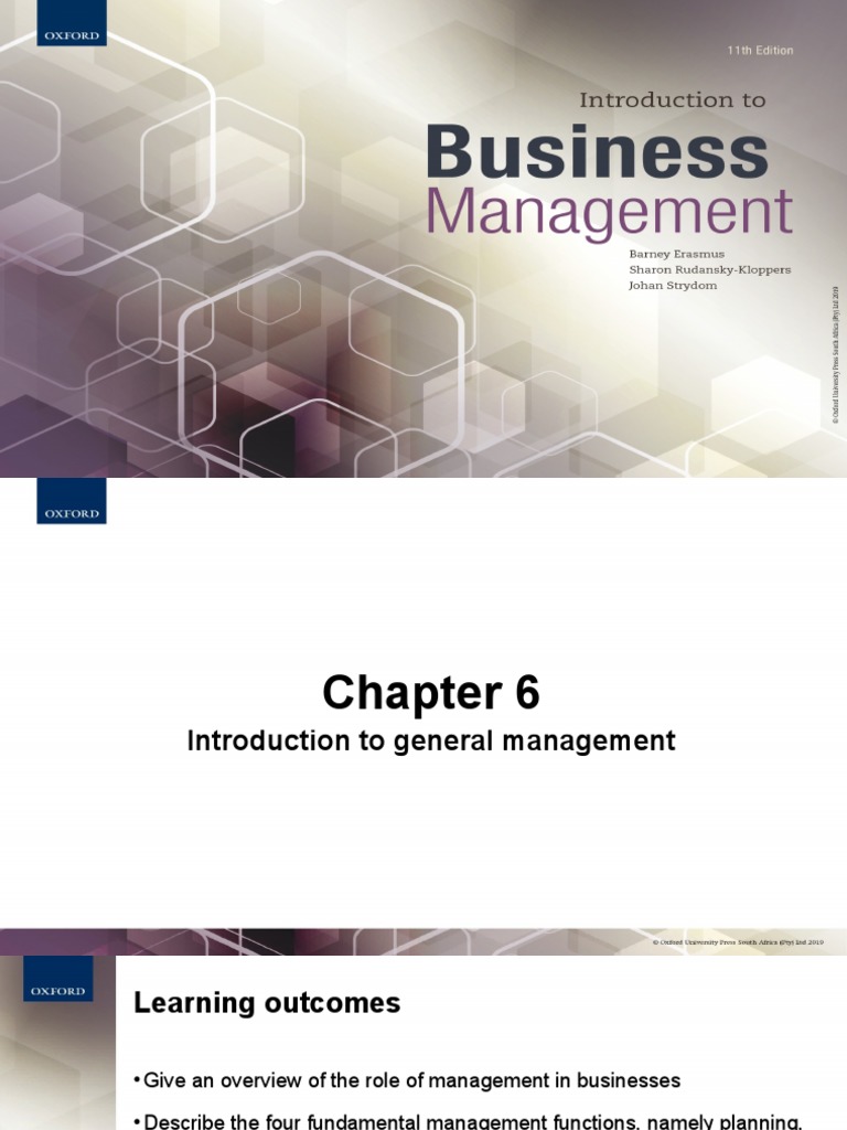 Overview of General Management Functions | PDF | Decision Making | Theory