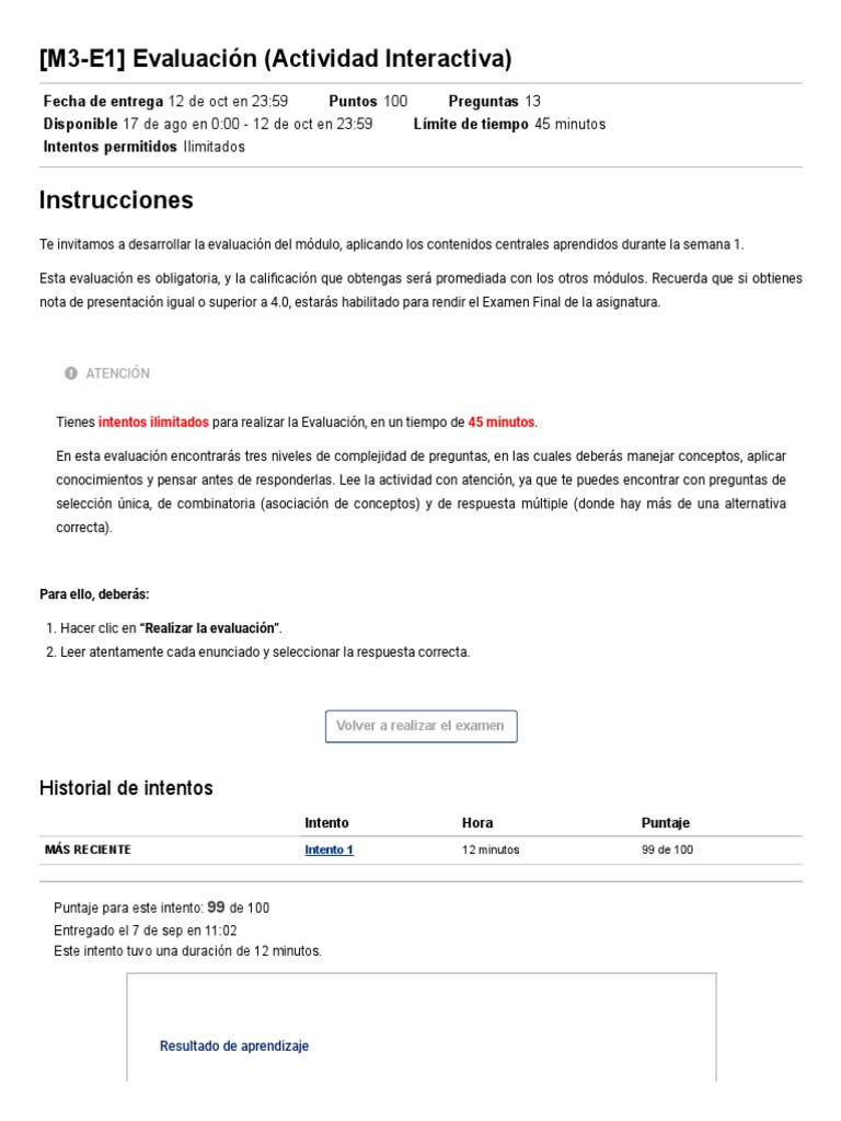 (M3-E1) Evaluación (Actividad Interactiva) - PROCESOS de COSTOS | PDF ...