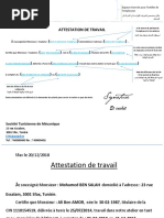 Attestation de Titularisation Employé | PDF