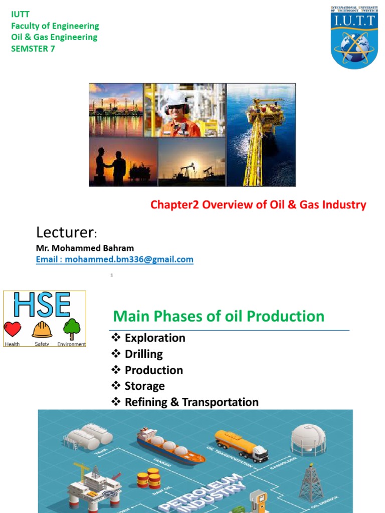 Overview of Oil & Gas Industry Processes | PDF | Oil Well | Petroleum