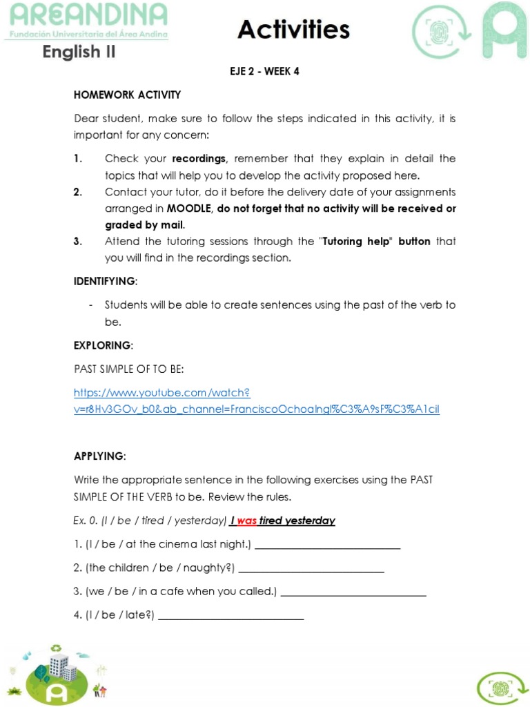 English 2 - EJE 2 - Week 4 | PDF | Linguistics | Human Communication