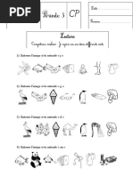 Livret de fluence Taoki CP | PDF