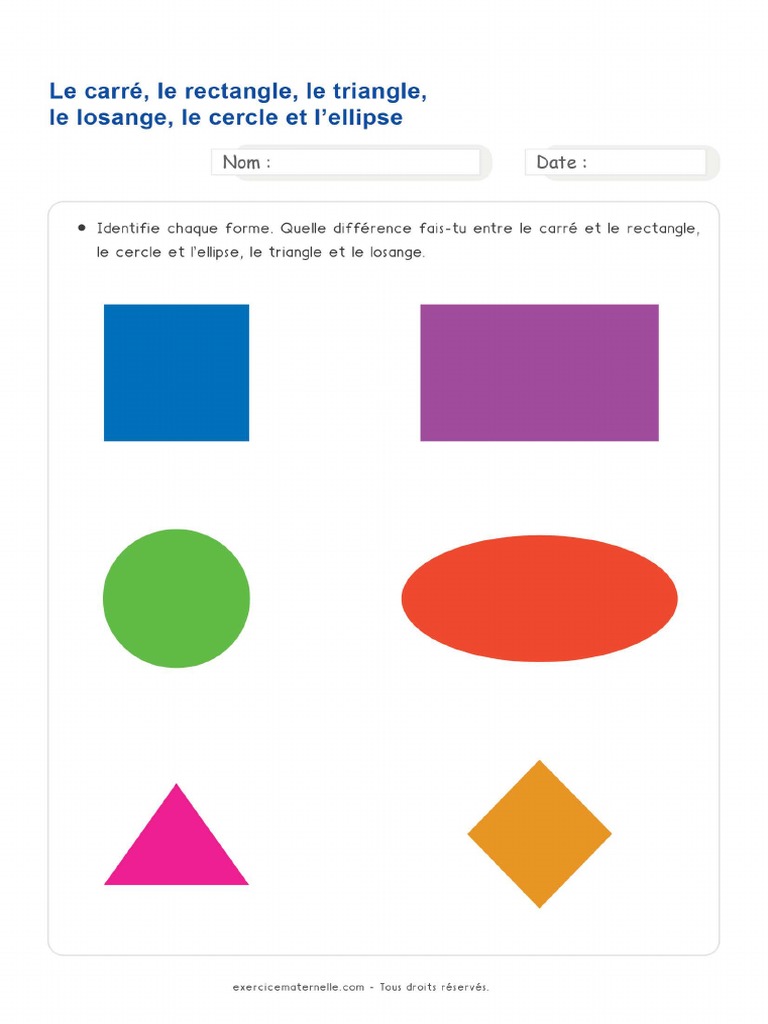 49 Geometrie Les Formes Geometriques - 01 | PDF
