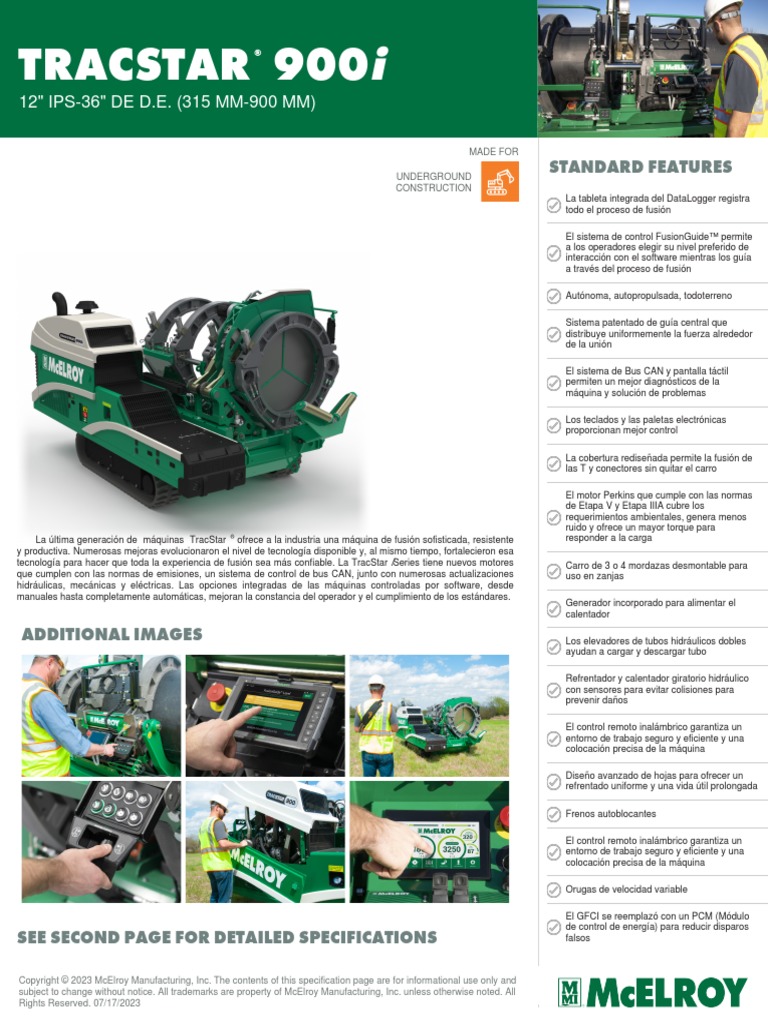 Tracstar 900i Es | PDF | Ingenieria Eléctrica | Ingeniería