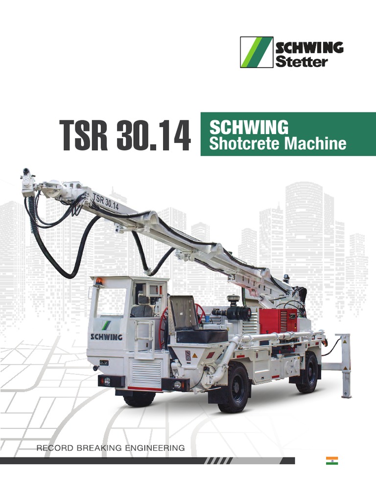 Schwing TSR 30.14 Mark II May 2022 | PDF | Concrete | Pump
