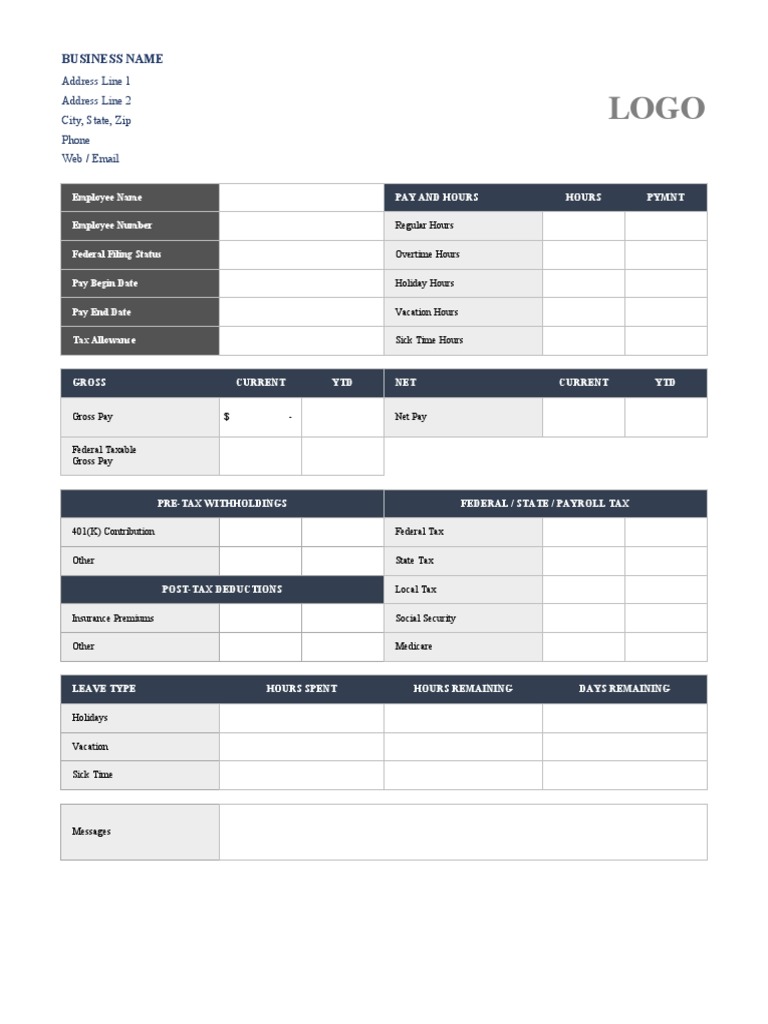 Payroll Register Template Excel | PDF | Payroll Tax | United States Law