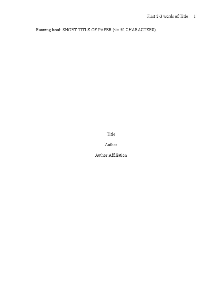 Research Format and Guidelines | PDF