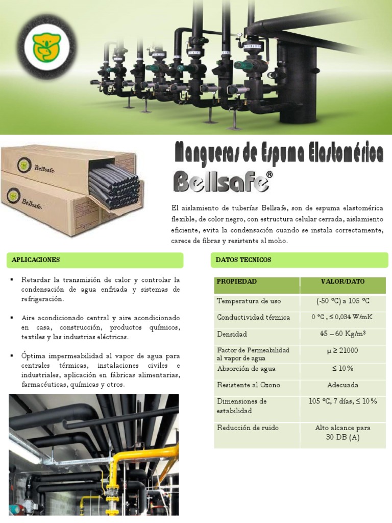 FT - Manguera de Espuma Elastomerica | PDF