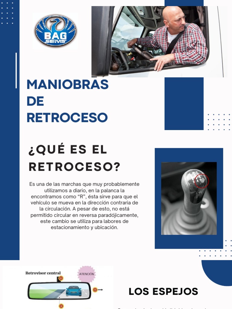 Maniobras de Retroceso | PDF | Estacionamiento | Coche