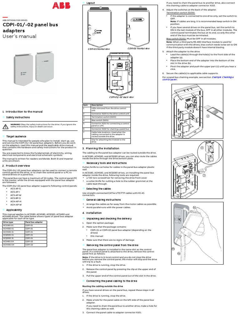 En Cdpi 01 02 Um C A3 | PDF | Electrical Components | Physical Layer Protocols