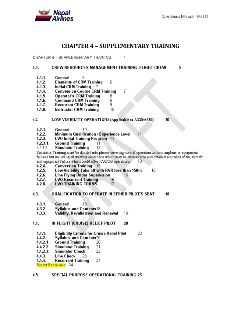 CRM & LVO Training for Flight Crew | PDF | Transport Safety | Aeronautics