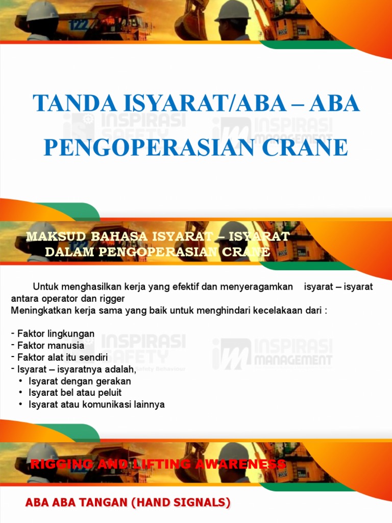 Tanda Isyarat ABA ABA | PDF