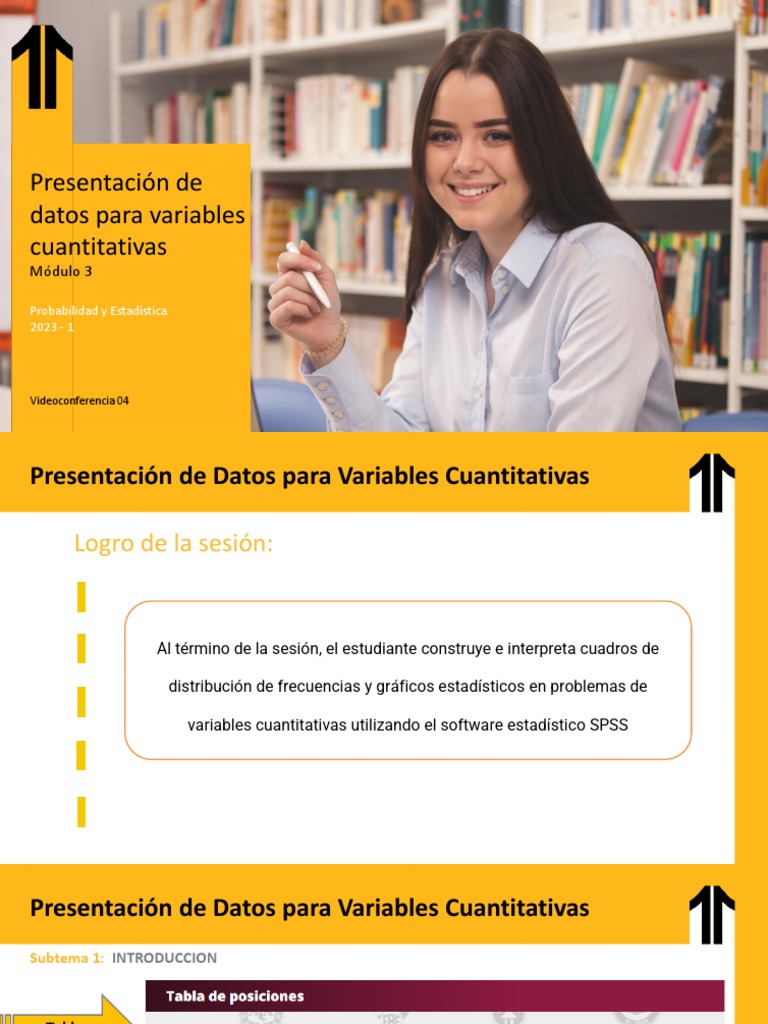 Semana 04 - Módulo 3 Var Cuantitativas | PDF | Estadísticas | Histograma