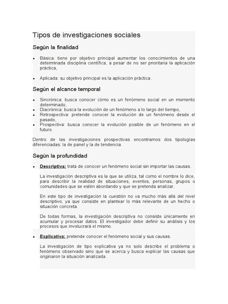 Tipos y Métodos de Investigaciones Sociales | PDF | Método científico | Razonamiento deductivo