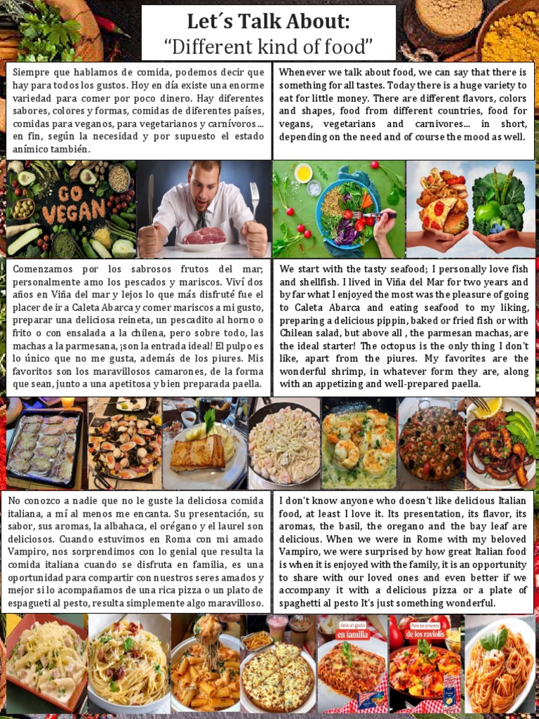 Lta Comidas | PDF | Alimentos | Comida y bebida