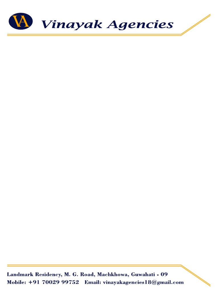 Letter Head Umang | PDF