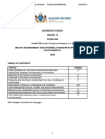 BSTD Grade 10 Week 6 Macro Environment | PDF | Inflation | Interest
