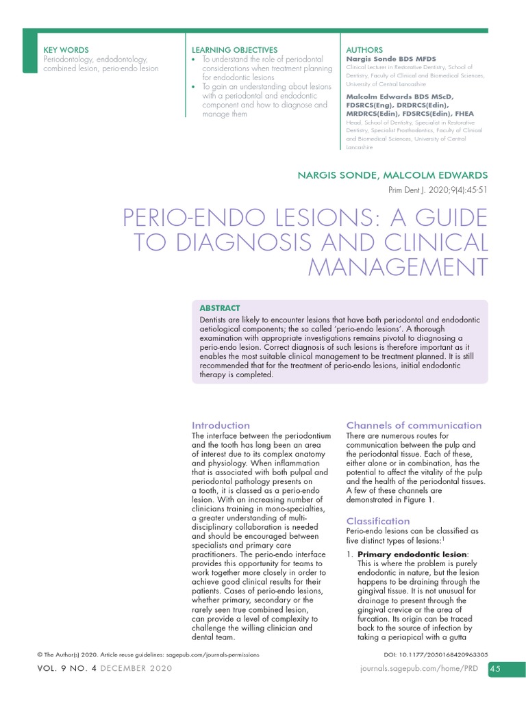 Sonde 2020 | Download Free PDF | Periodontology | Dentistry