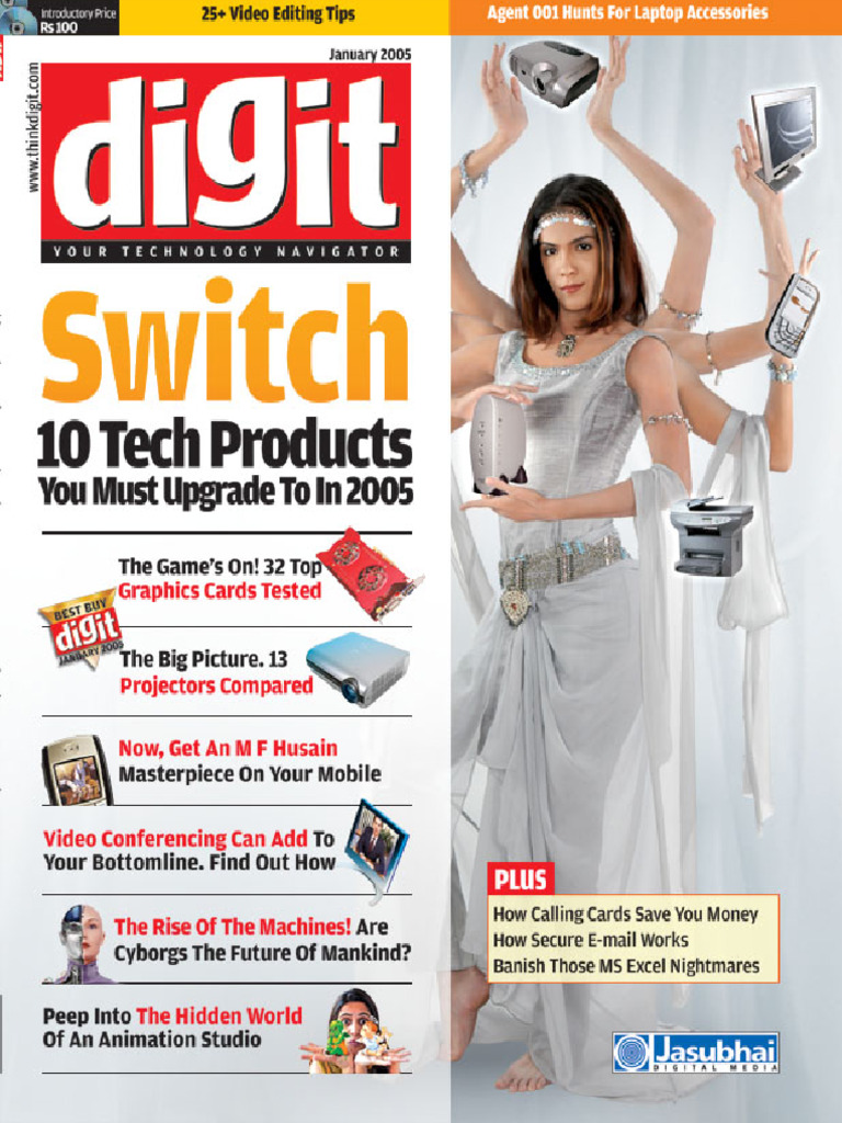 Digit Magazine - 2005 January Edition | PDF | Outsourcing | Compact Disc