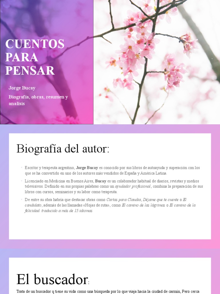 Cuentos para Pensar Jorge Bucay | PDF | Amor | Felicidad