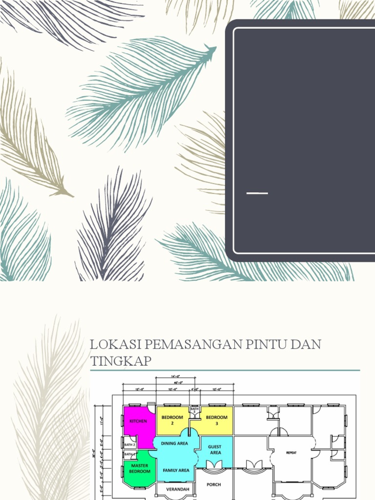 Slide Pengajaran - Pemasangan Pintu Dan Tingkap | PDF