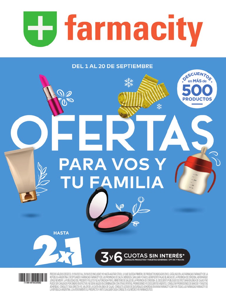 Catálogo Farmacity Septiembre 2023 | PDF | Chocolate | Farmacéutico