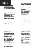 Letra de "Pues Concebida" | PDF