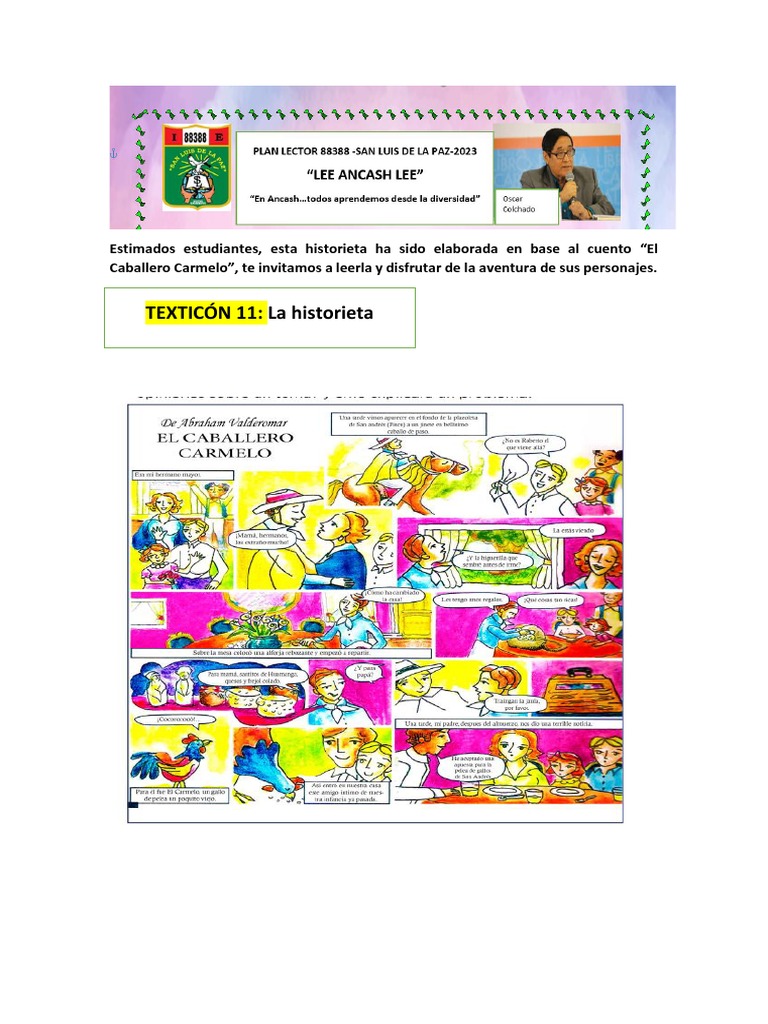 TEXTICÓN 11 La Historieta Bertha de La Cruz | PDF