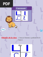 Material de Apoyo Letra L. | PDF