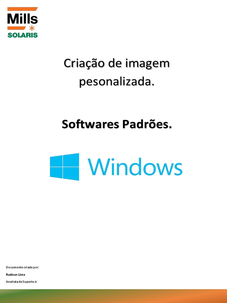 Criação de Imagem Personalizada no VirtualBox | PDF | Sistema ...
